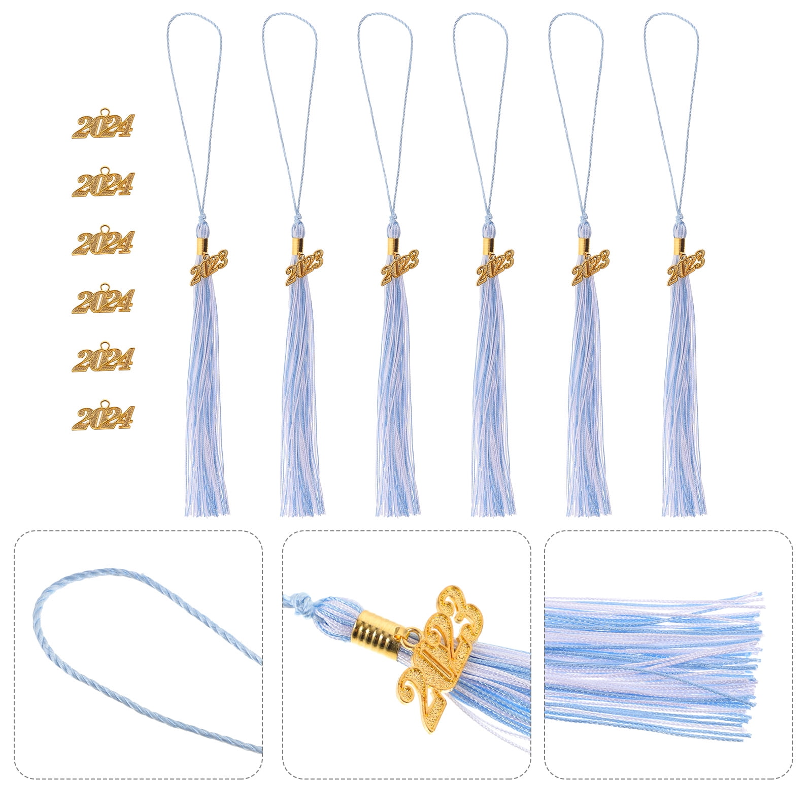 CIMAXIC 1 Set Graduation Hat Tassels Graduation Tassel Set Polyester ...