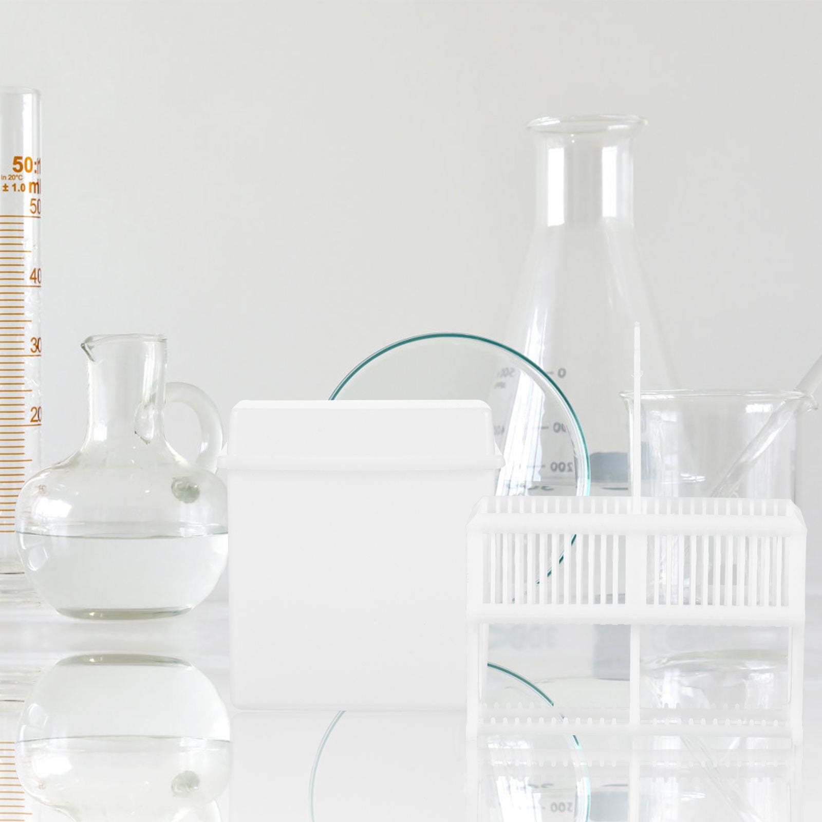 CIMAXIC Microscope Tray Slides Storage Rack Chemistry Lab Supplies ...