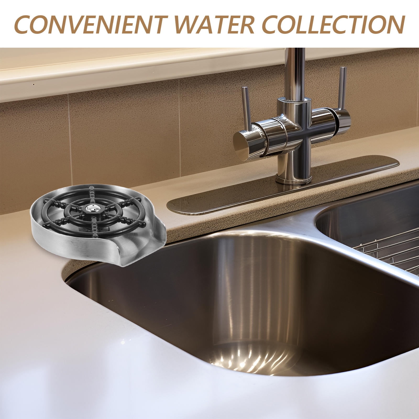 CIMAXIC 1 Set Stainless Steel Bottle Washing Basin for Home and Bar ...