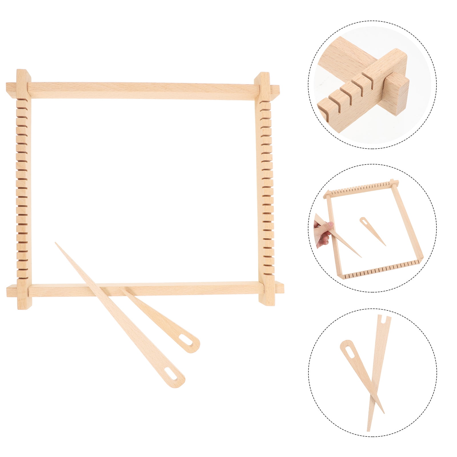 CIMAXIC 1 Set Weaving Frame for present Making Wooden Material with ...