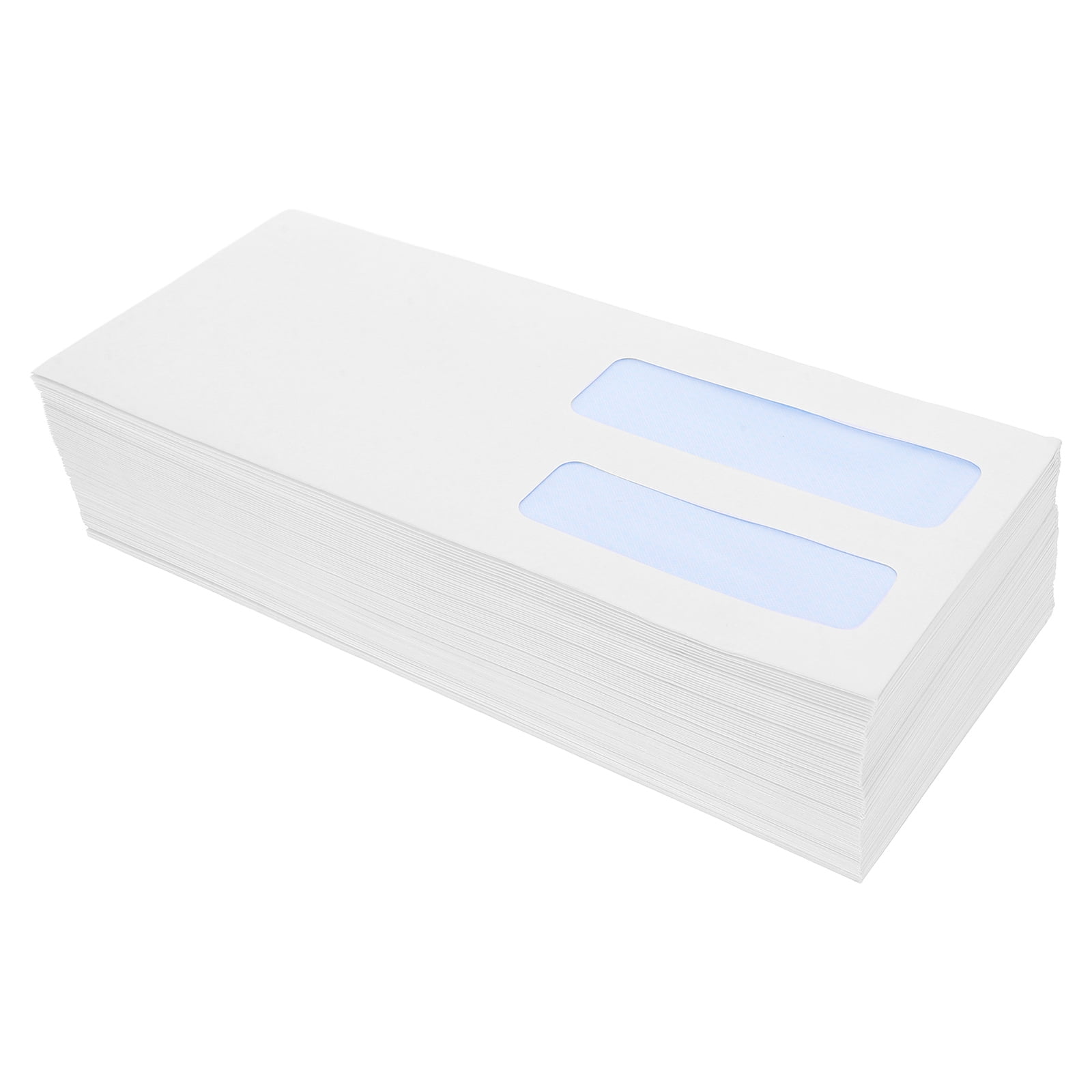 CIMAXIC 100pcs Business Envelopes with Double Window Envelopes for ...