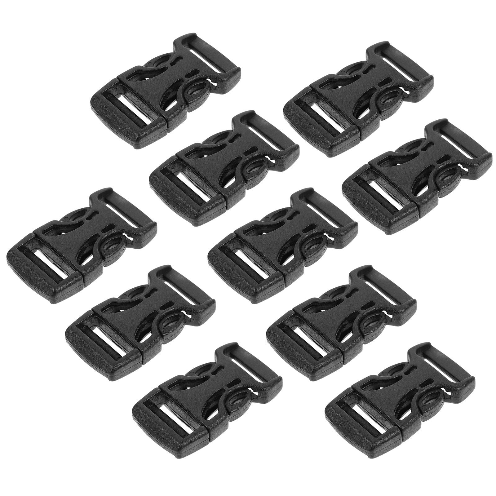 CIMAXIC 100Pcs Premium Quick Release Webbing Belt Buckle with Removable ...