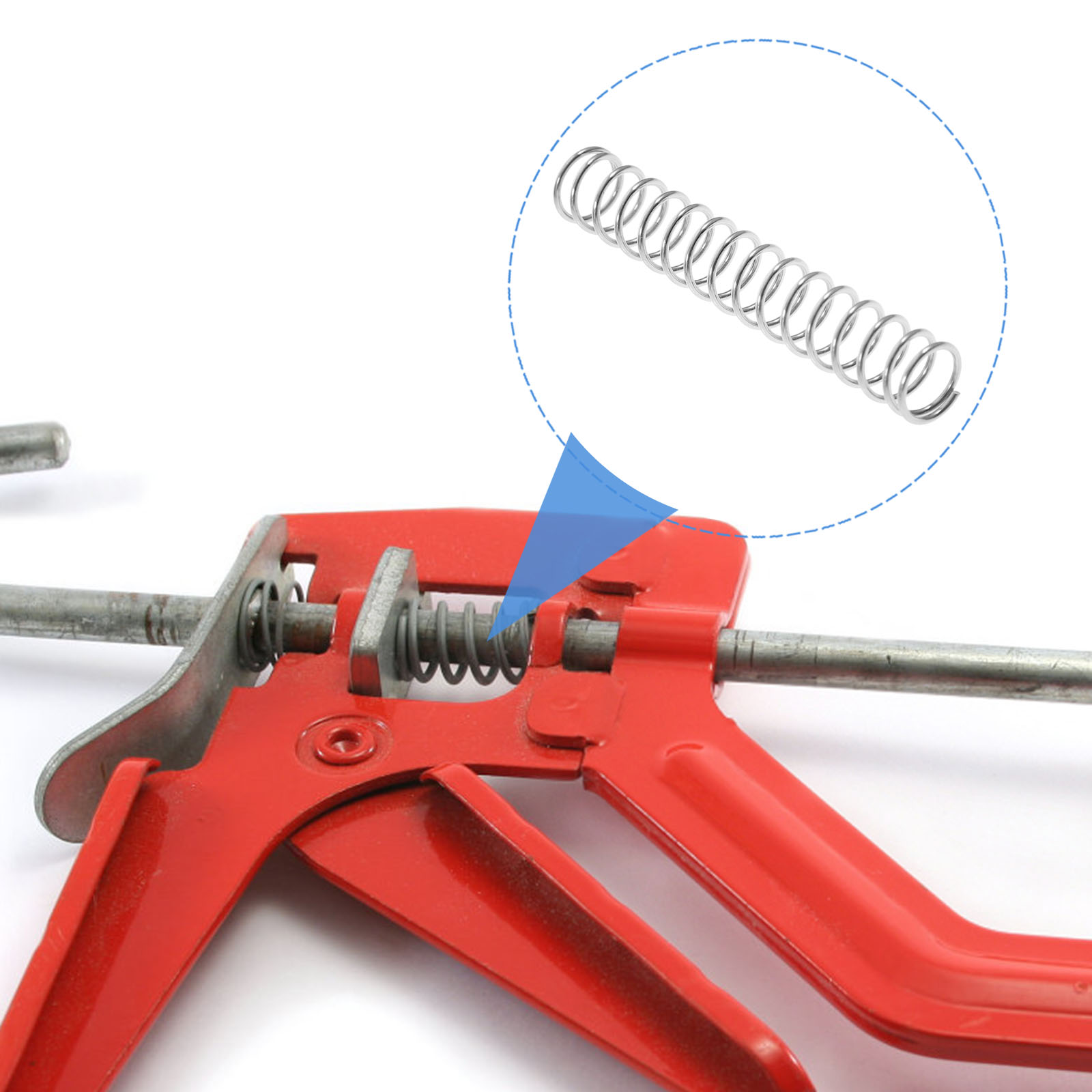 CIMAXIC 10Pcs Compression Spring 5X0.8X0.8Cm 304 Stainless Steel For ...