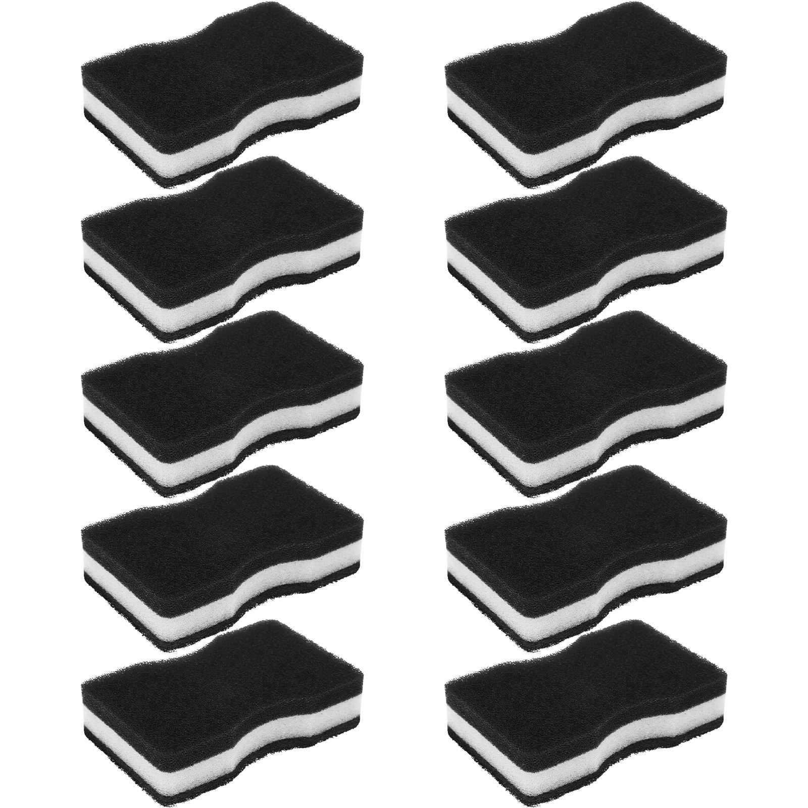 CIMAXIC 10Pcs Reusable Kitchen Sponge Block for Dishwashing and ...