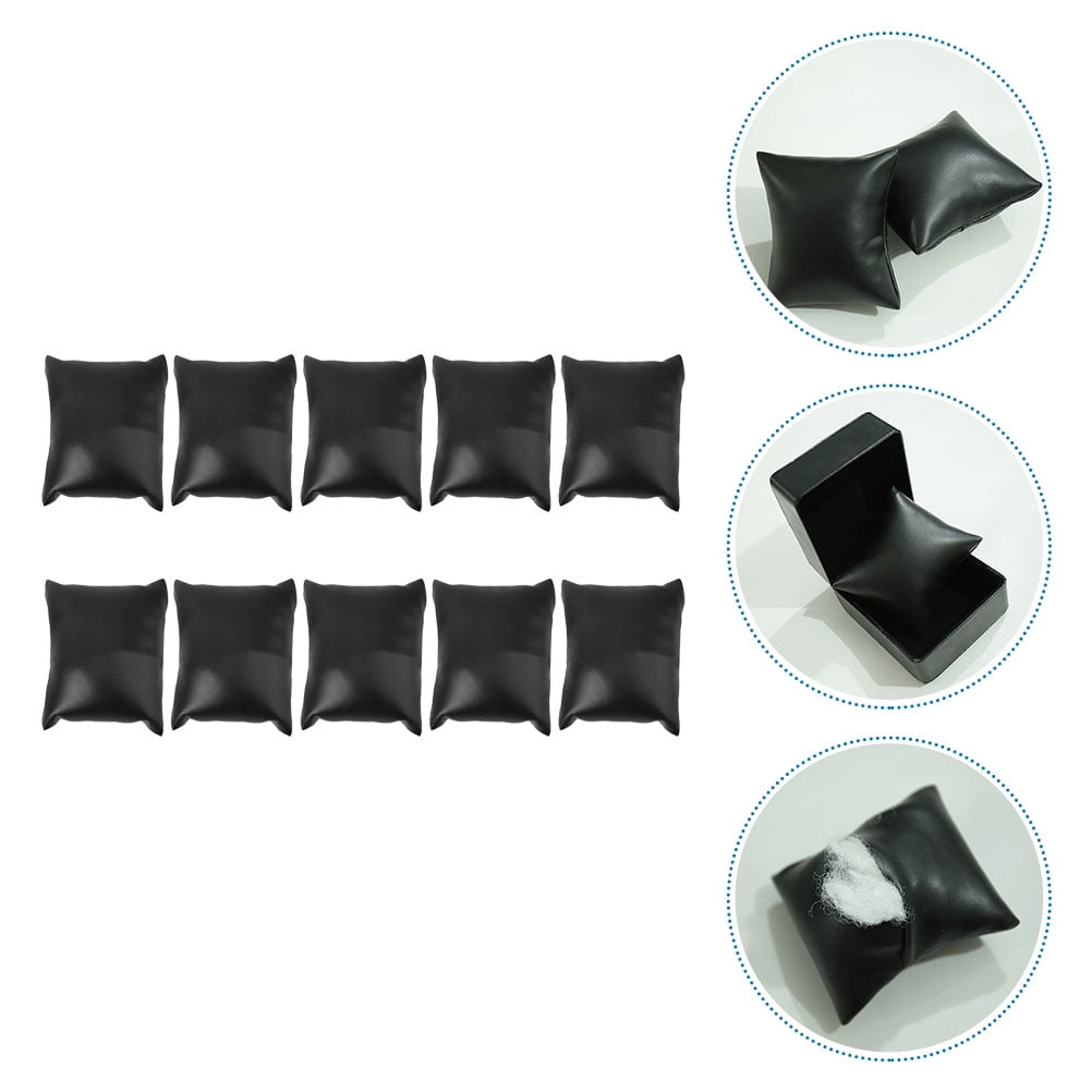 CIMAXIC 10Pcs Watch Cushions for Box in Black with Rectangular Shape ...