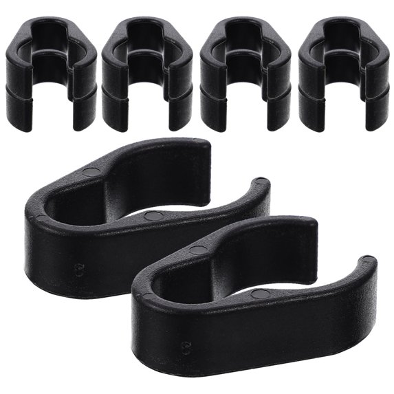 CIMAXIC 10pcs Cord Clamps Mic Cable Clips Durable for Home and Users of ...