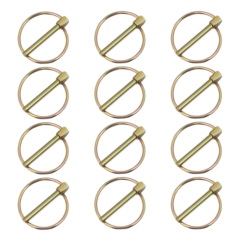 CIMAXIC 12Pcs Heavy Duty Locking Lynch Pin Assortment For Agricultural ...