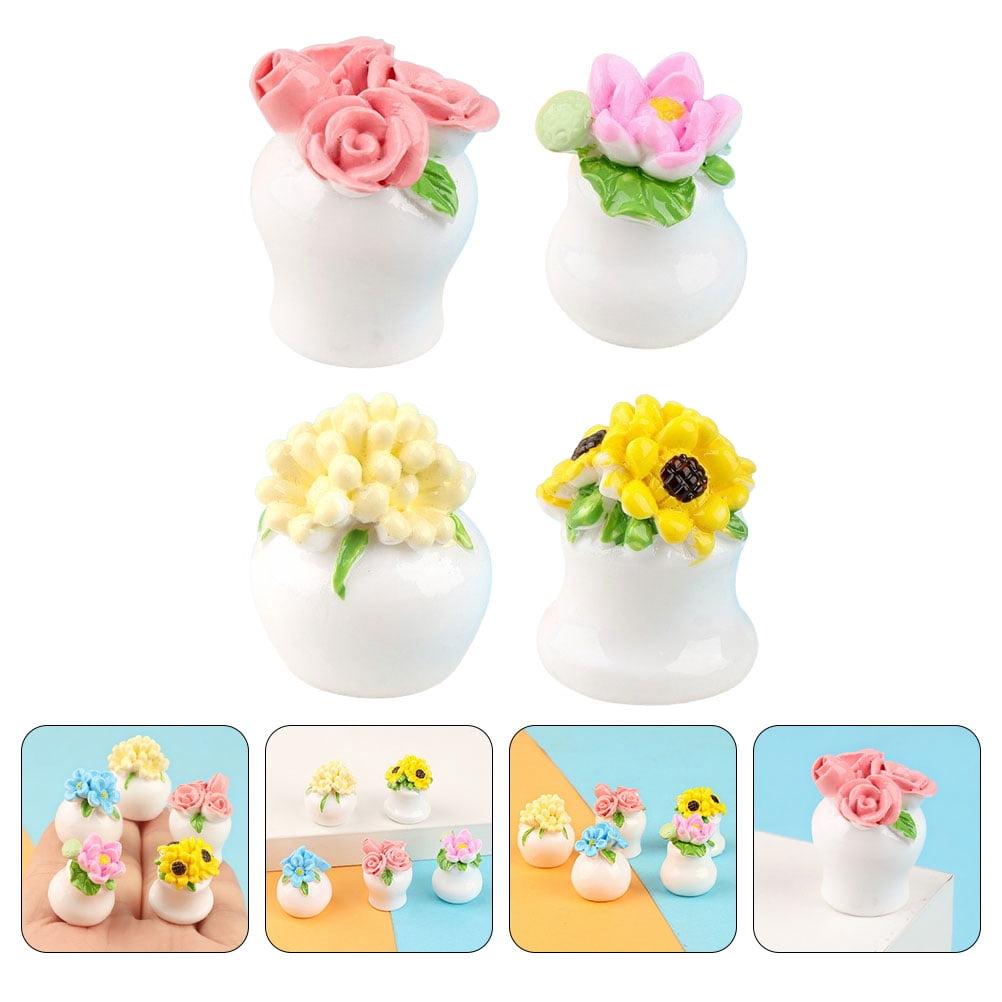 CIMAXIC 12Pcs Miniature Bonsai Model Landscape Decor for Mini House ...