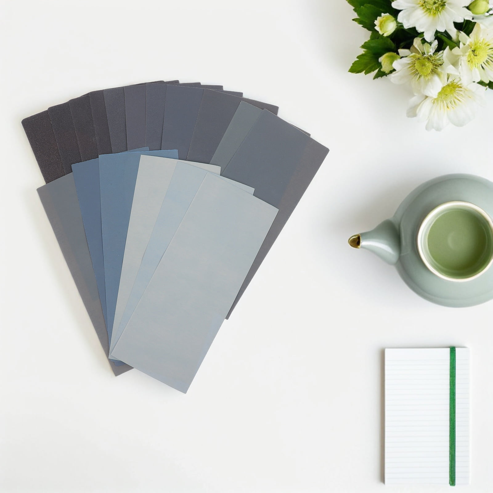 CIMAXIC 17Pcs Wet Dry Sandpaper Sheets Waterproof for Automotive ...