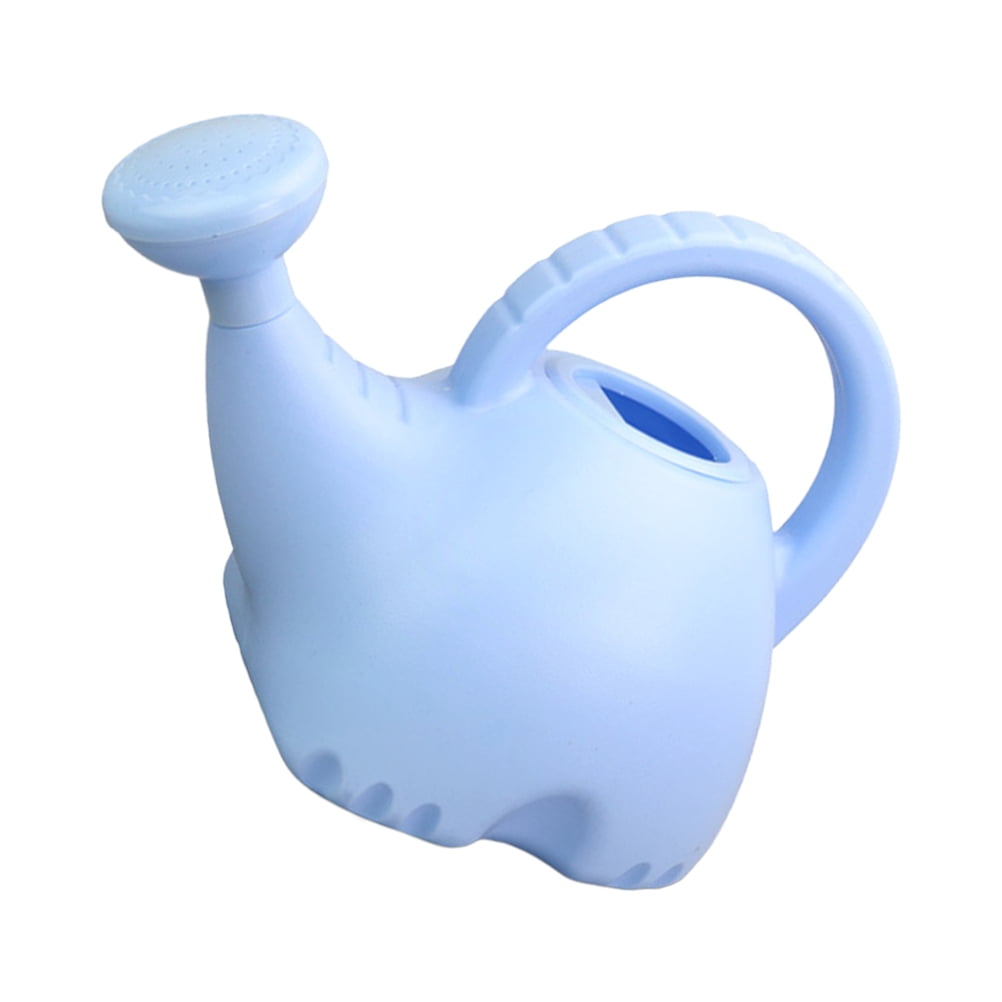 CIMAXIC Plastic Blue Elephant Watering Can Safe and Durable for Indoor ...