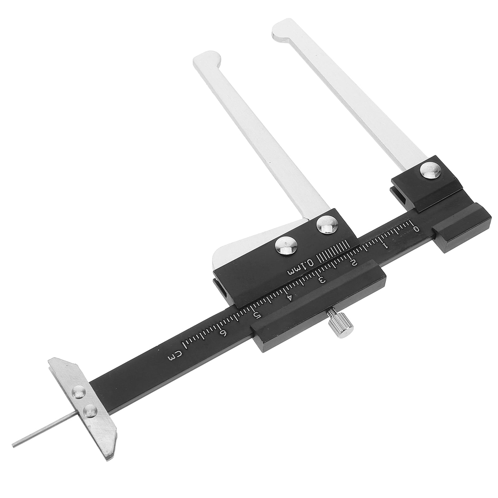 CIMAXIC 1Pack Brake Measuring Tool in Black Stainless Steel for ...