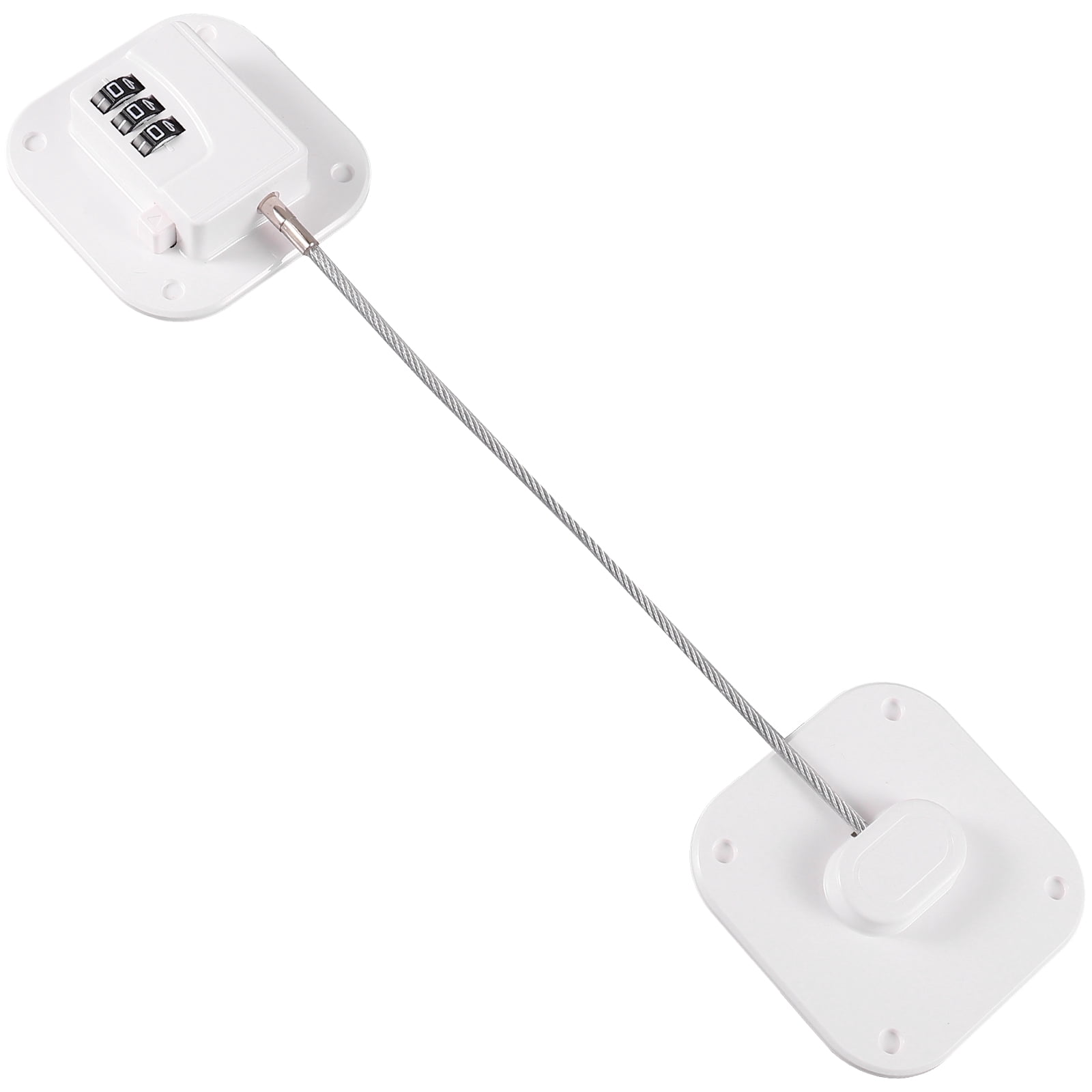CIMAXIC 1Pack Classic Square Fridge Lock for Child Safety and Privacy ...