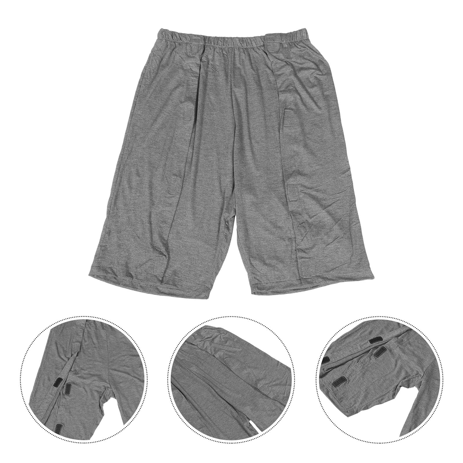 CIMAXIC 1Pack Elderly Nursing Trousers for Care Recipients with ...
