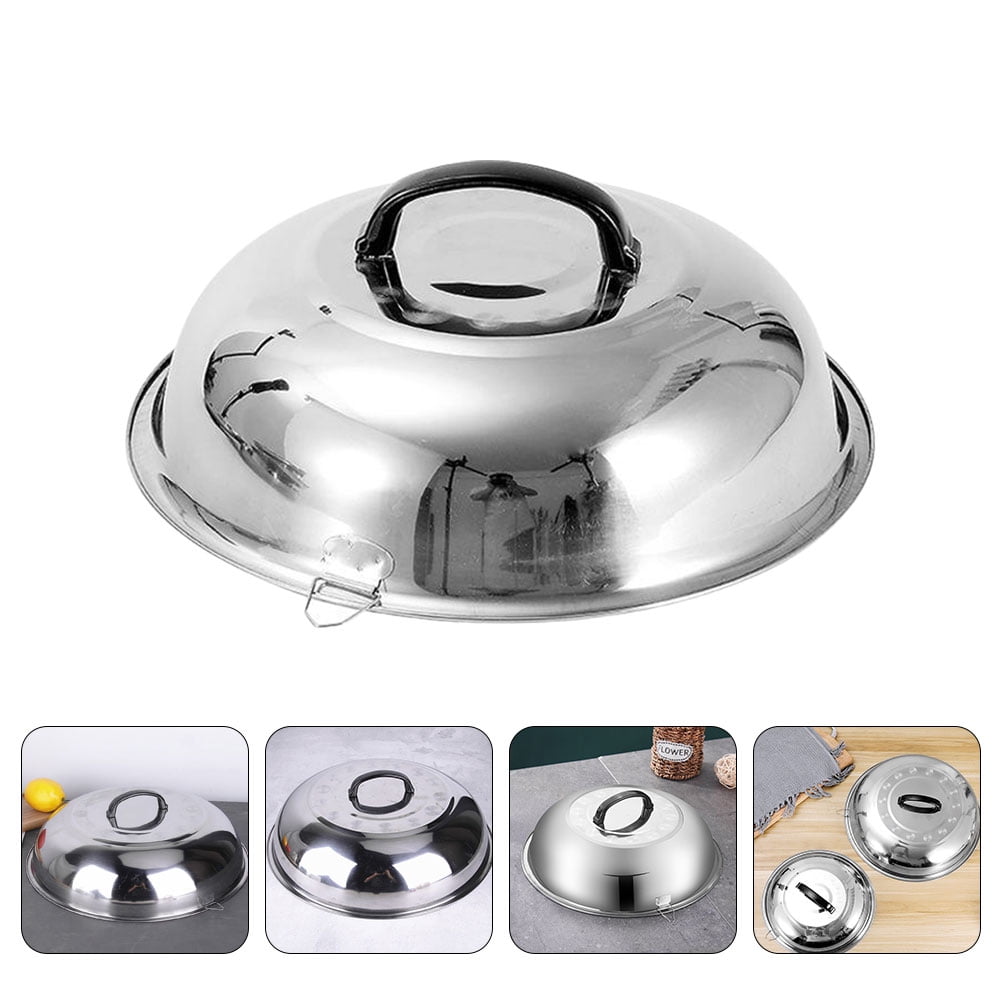 CIMAXIC 1Pack Large Pan Lid Universal Lid For Pots And Pans With Heat ...