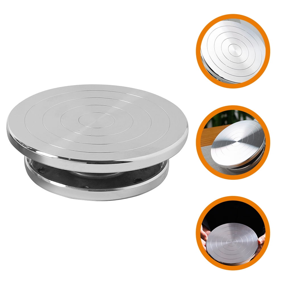CIMAXIC Clay Turntable Pottery Rotary Plate Aluminum Alloy 1Pcs 7.9In ...