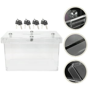 Clear Lock Box