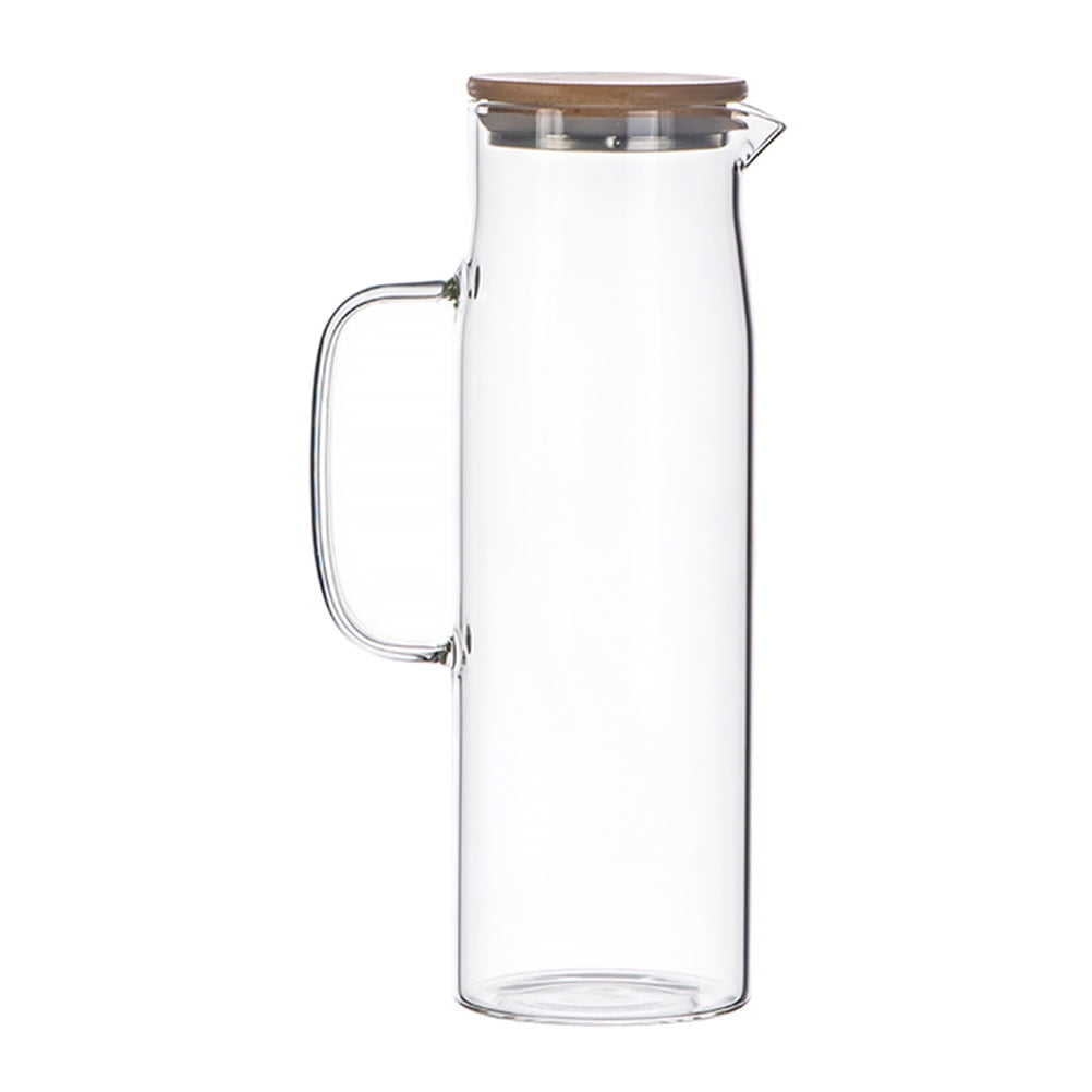 CIMAXIC Juice Water Pot Cold Water Bottle Transparent High Borosilicate ...