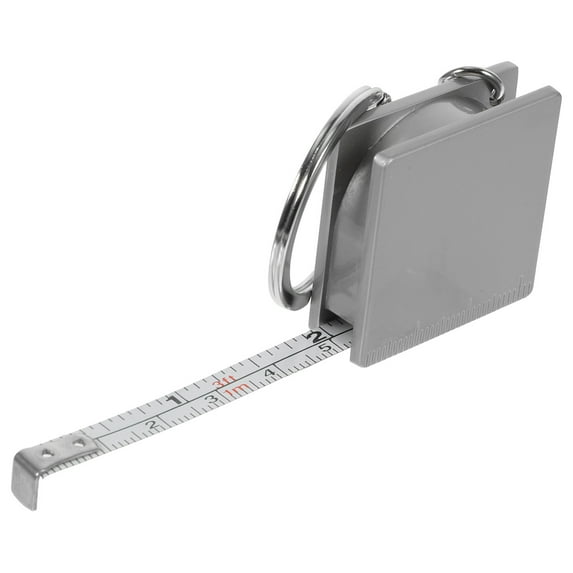 CIMAXIC 1Pc Keychain Measuring Tape Metal Retractable for Home ...