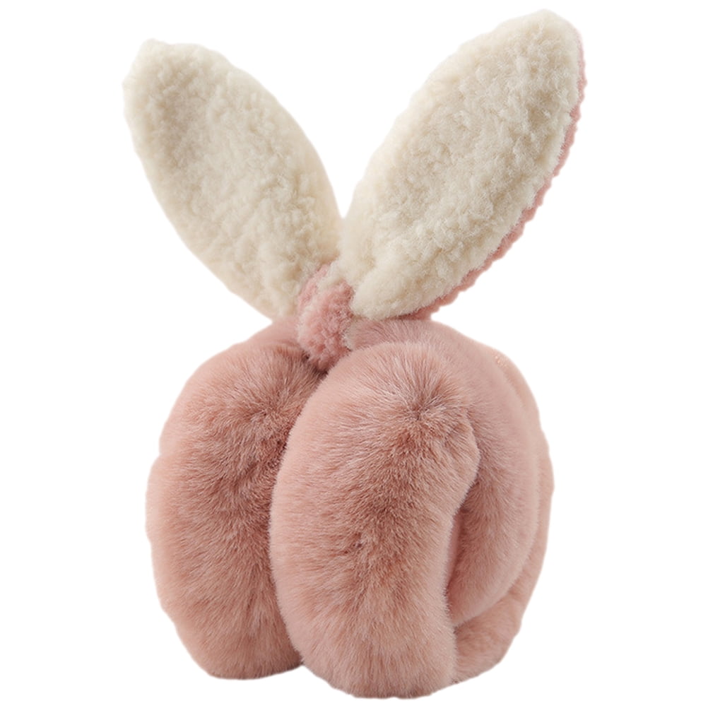 CIMAXIC 1Pcs Earmuff with Long Ears Shape and Fuzzy Material for Winter ...