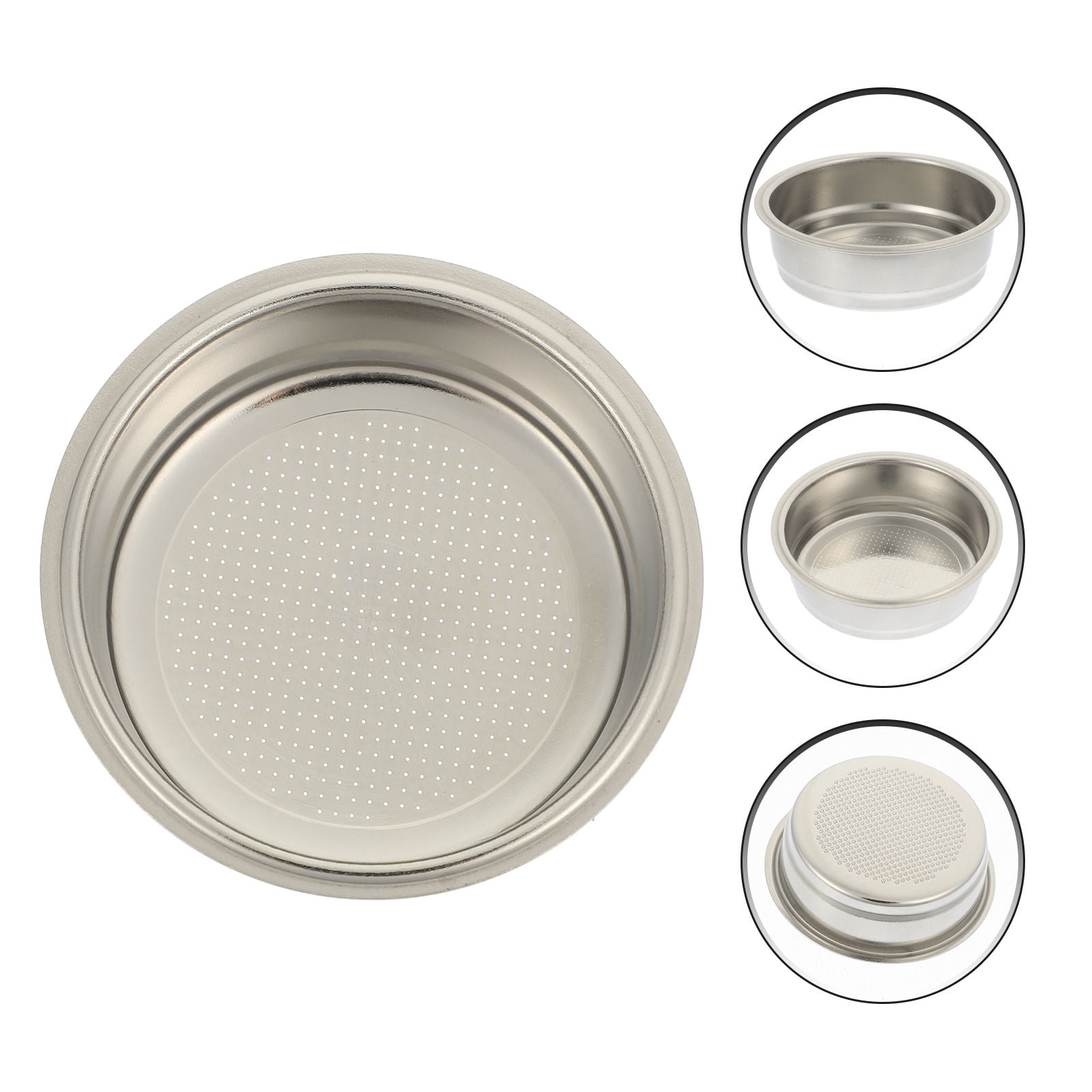 CIMAXIC Espresso Filter Basket Stainless Steel Filter Coffee Powder ...