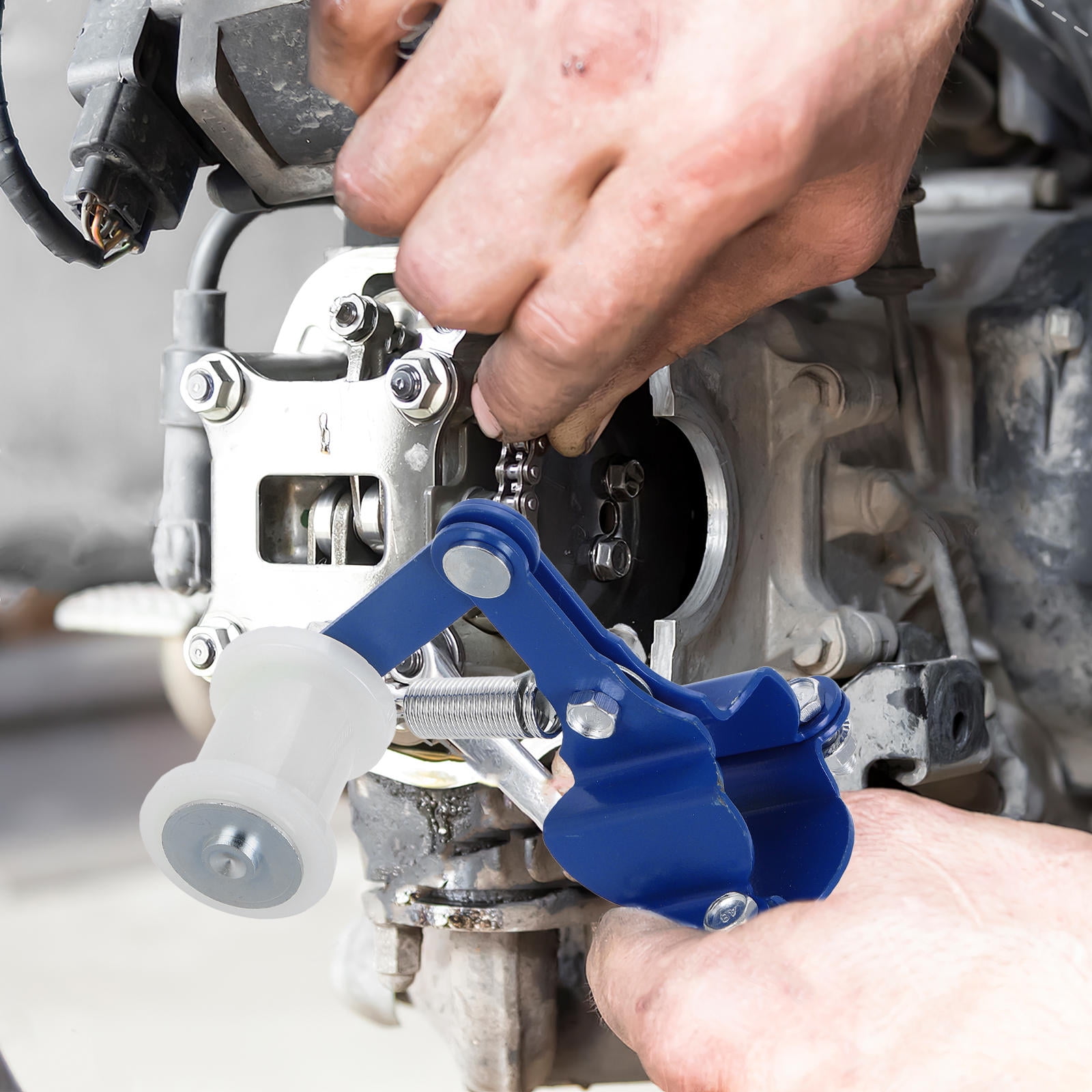 CIMAXIC 1Pcs Motorcycle Chain Slack Adjuster Tensioner for Mini Bike ...