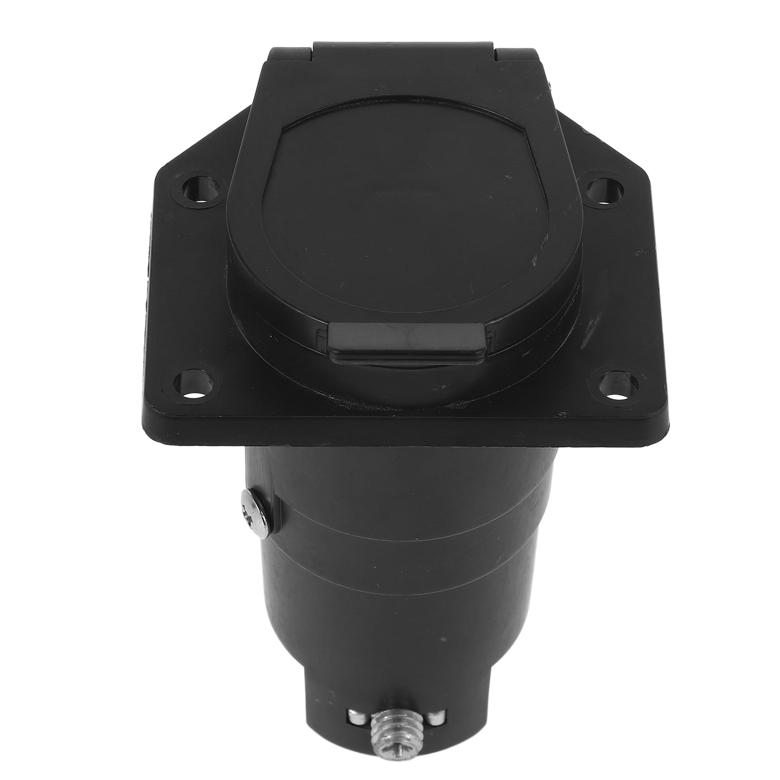 CIMAXIC 1Pcs RV and Trailer Seven Pin Plug Adapter for 4.32X2.95X2.75In ...