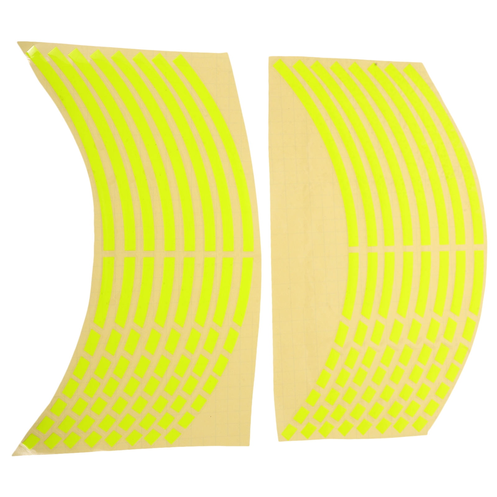 CIMAXIC Reflective Wheel Rim Decals Car Tires Stickers Reflective ...