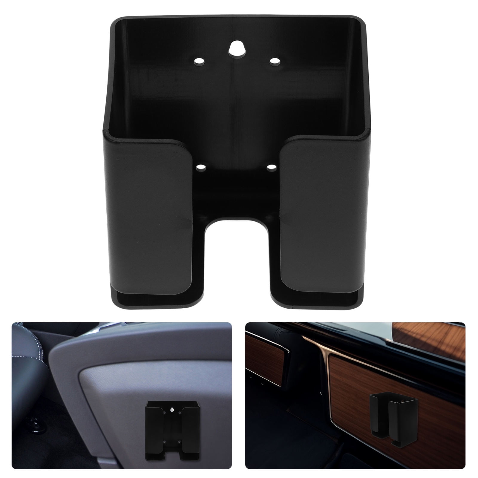 CIMAXIC 1Set Black ABS Wall Mounted Remote Control Holder for Car ...