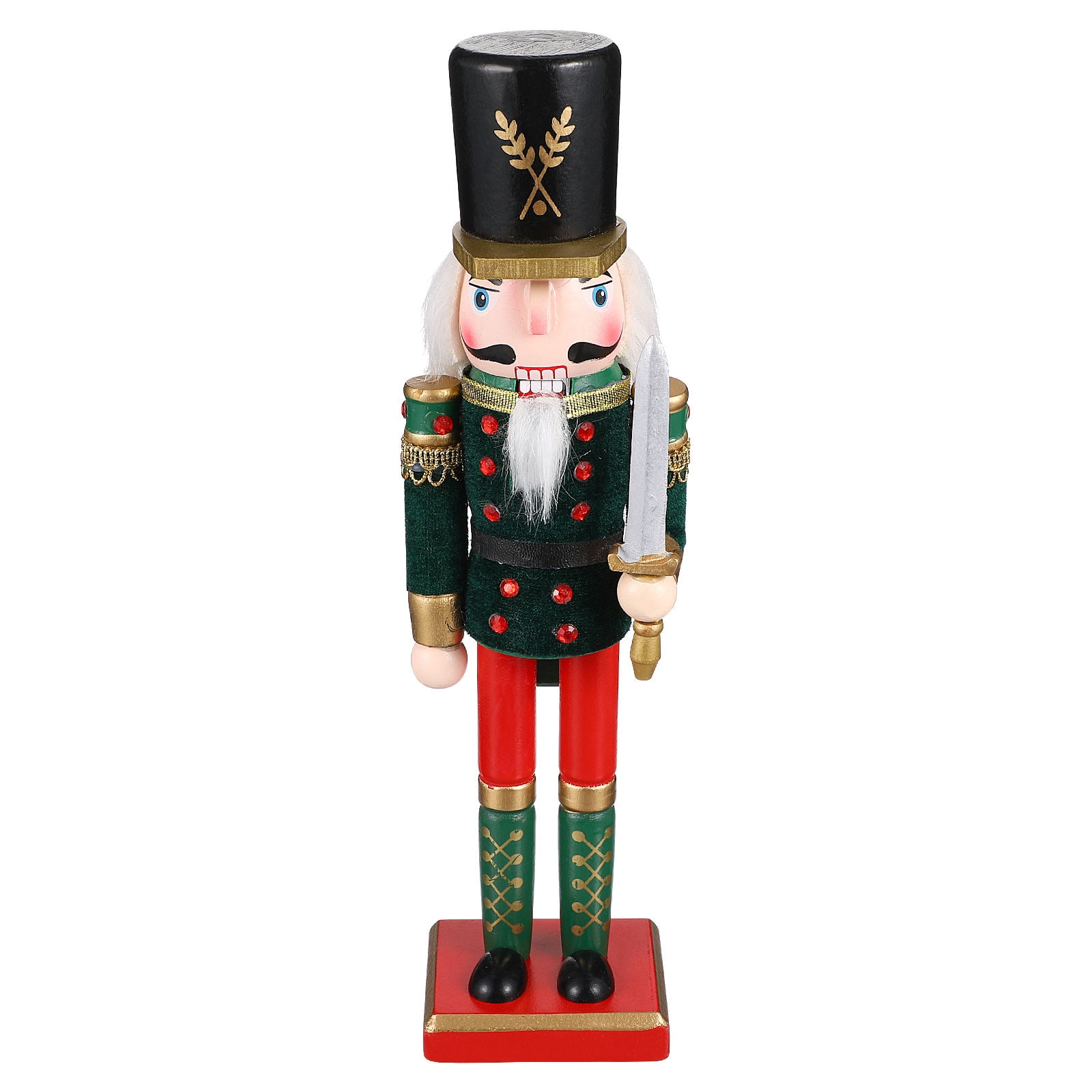 CIMAXIC 1Set Classic Nutcracker Soldier Figurine Wood Nut Cracker ...