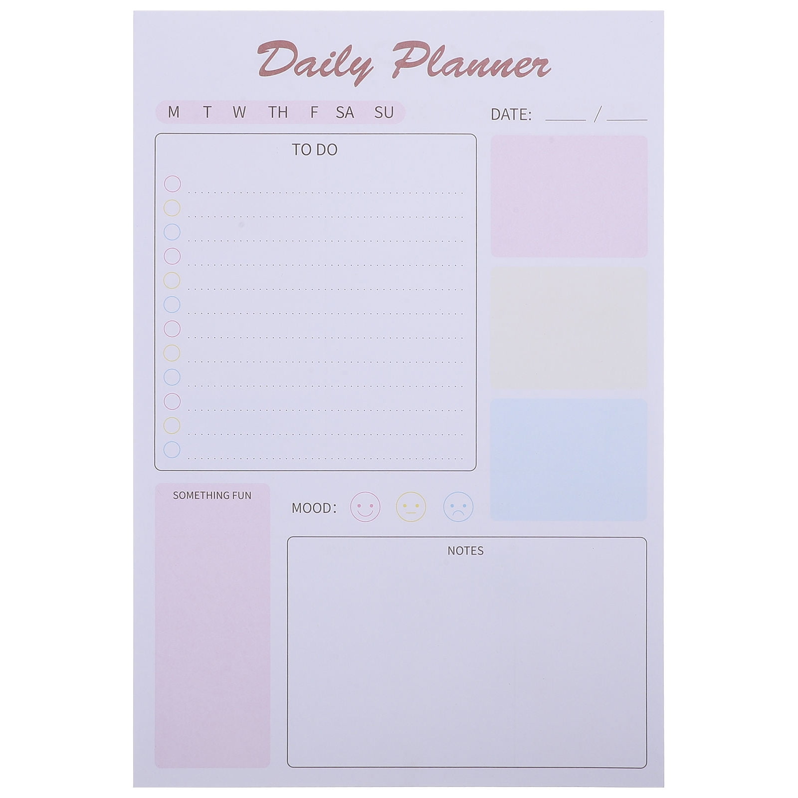CIMAXIC 1Set Compact Notepad with Tearable Pages and Message Recording ...