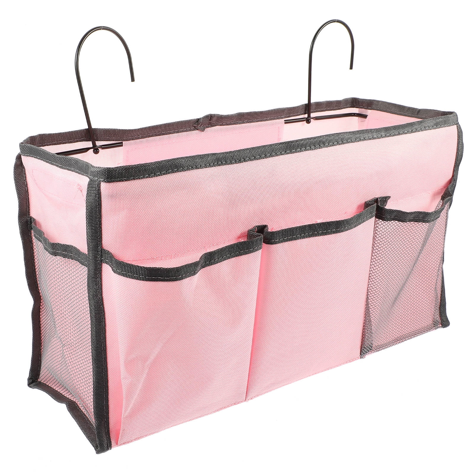 CIMAXIC 1Set Dorm Bed Pouch Bedside Organizer Hanging Bag Pink Color ...