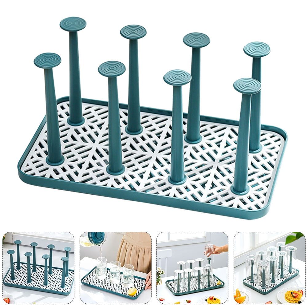 CIMAXIC 1Set Drain Cup Rack Simple Style Design Perfect for Living Room ...