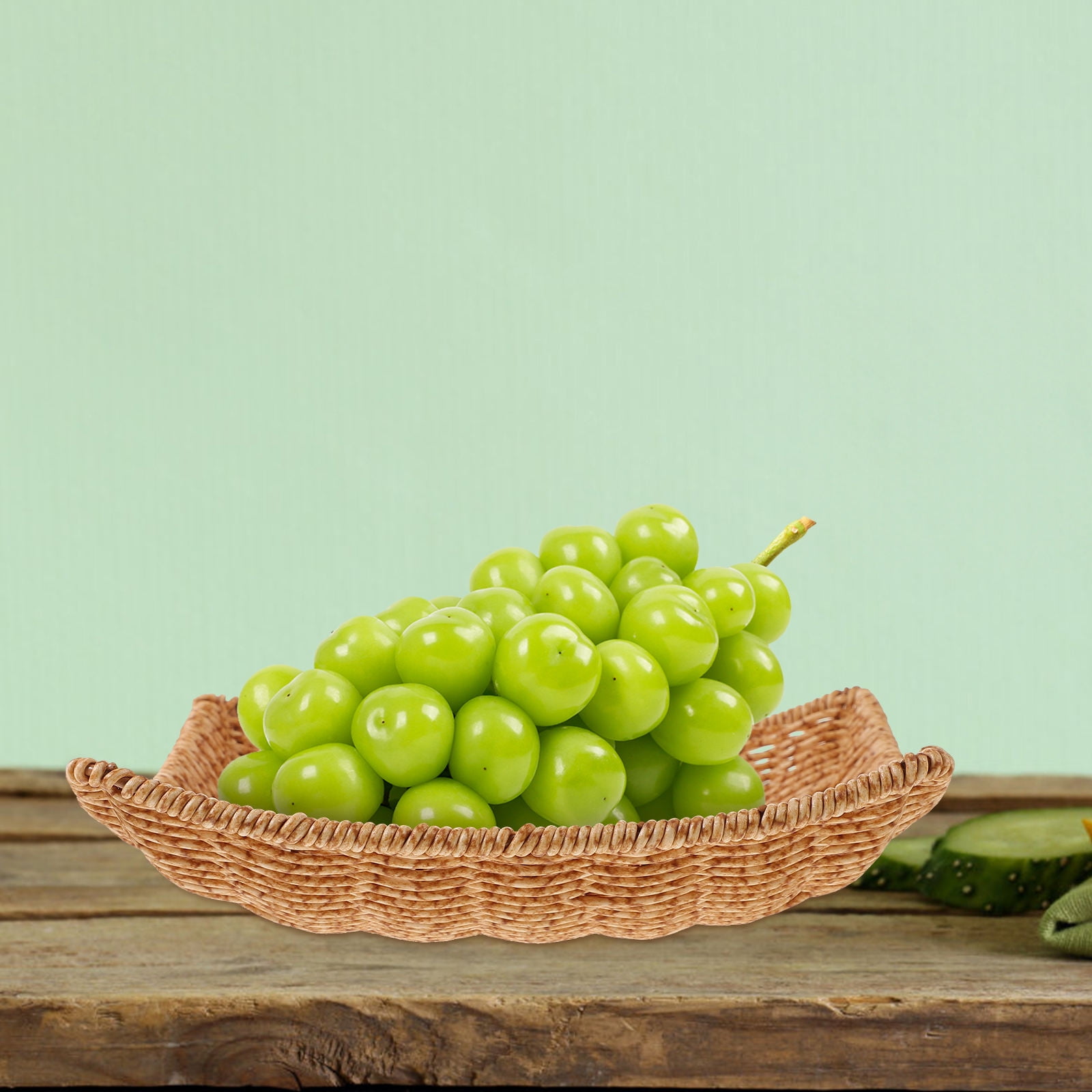 CIMAXIC 1Set Fruit Storage Tray Square Shape For Desktop Use Style 8 ...