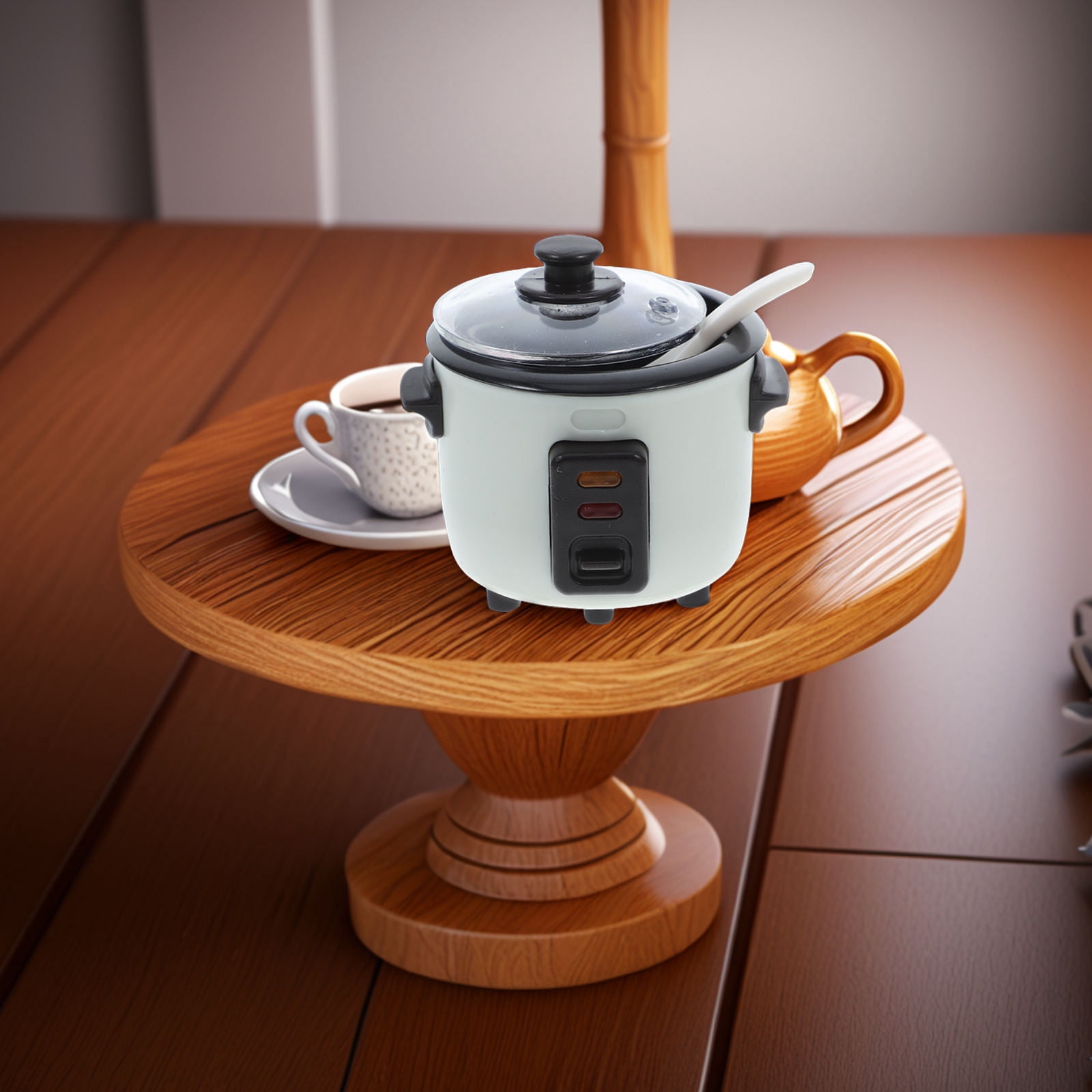 CIMAXIC 1Set Mini Electric Kettle for Dollhouse Kitchen Decor White ...