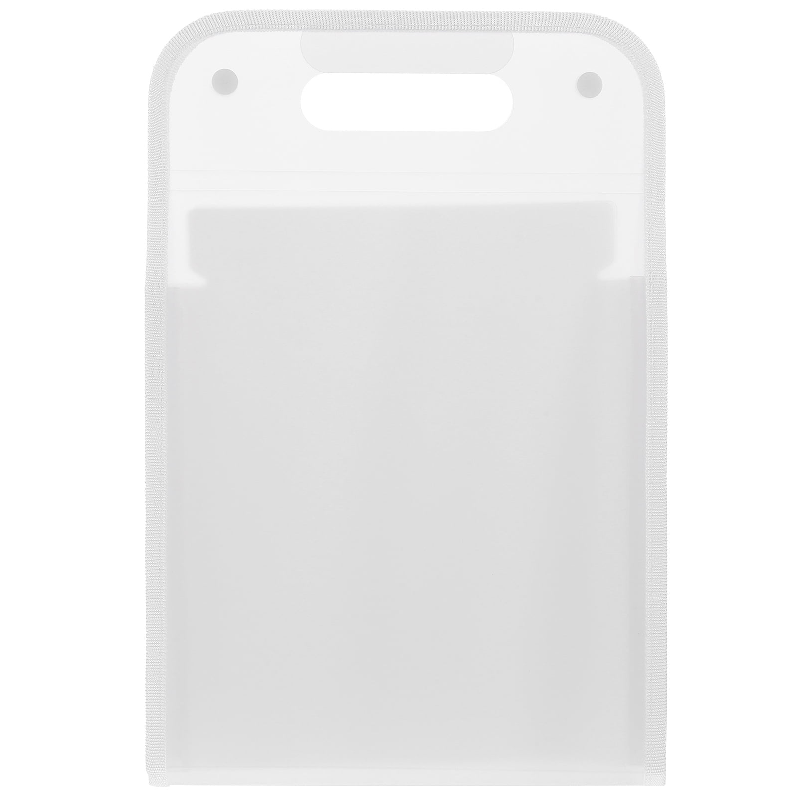 CIMAXIC 1Set Organizer Receipts Important Document Folder White PP ...