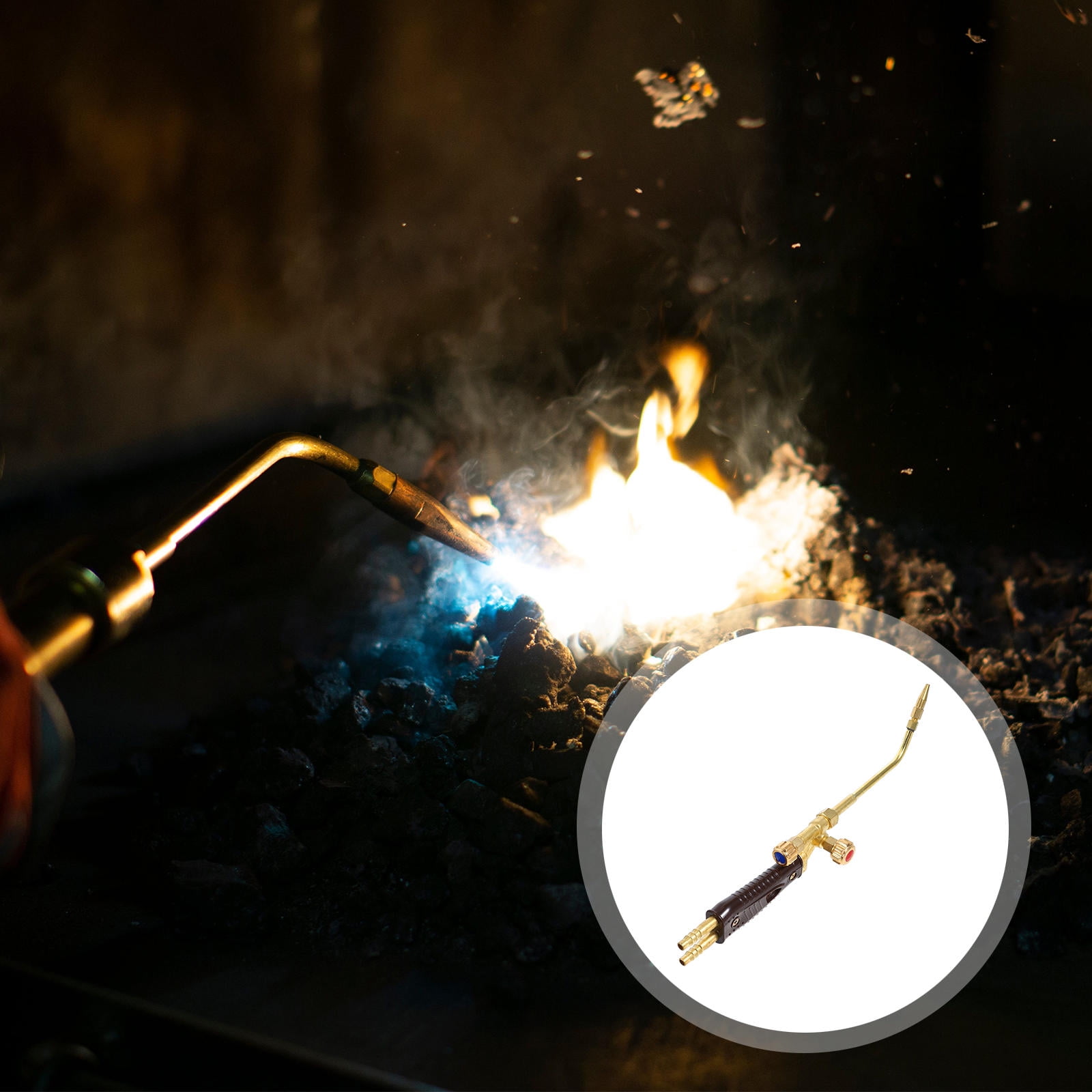 CIMAXIC Torch Head Small Propane Torch Copper for Professionals in DIY ...