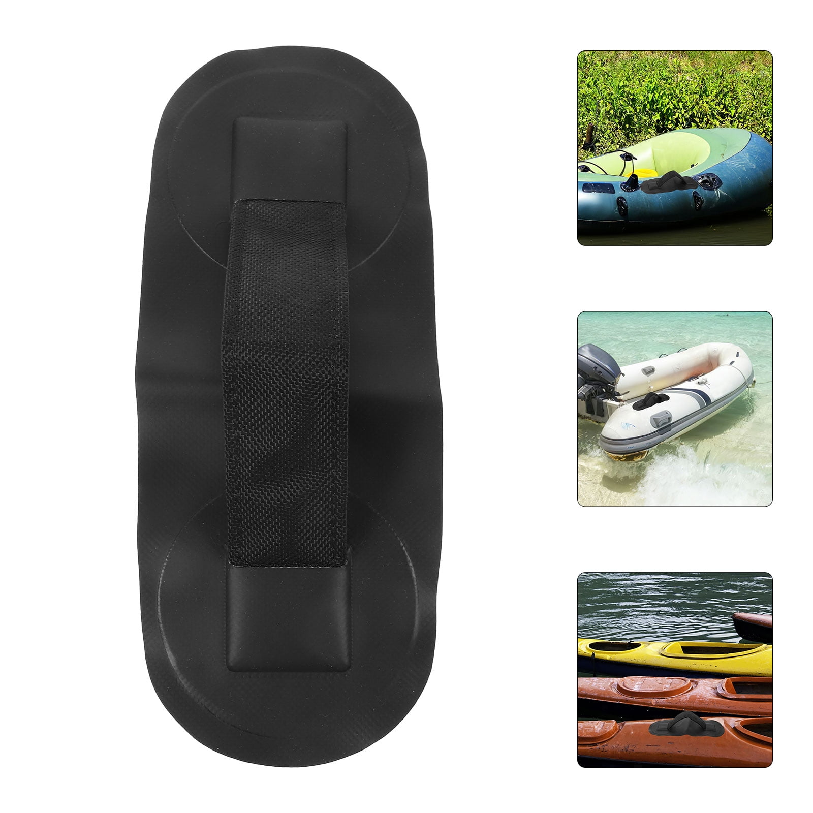 CIMAXIC 1Set Rectangular Shape Black Kayak Handles Carry Kit Ideal for ...