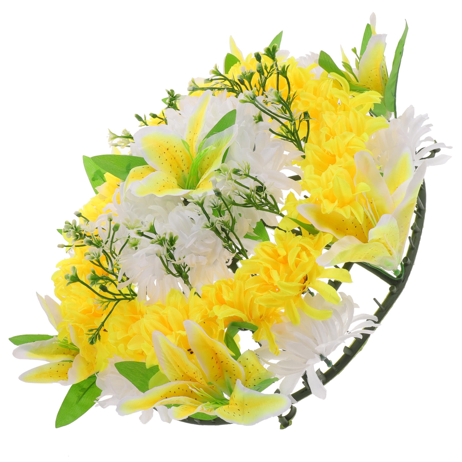 CIMAXIC Funeral Flowers Wreaths Wreath Funeral Decoration 1Pcs 13X3In ...