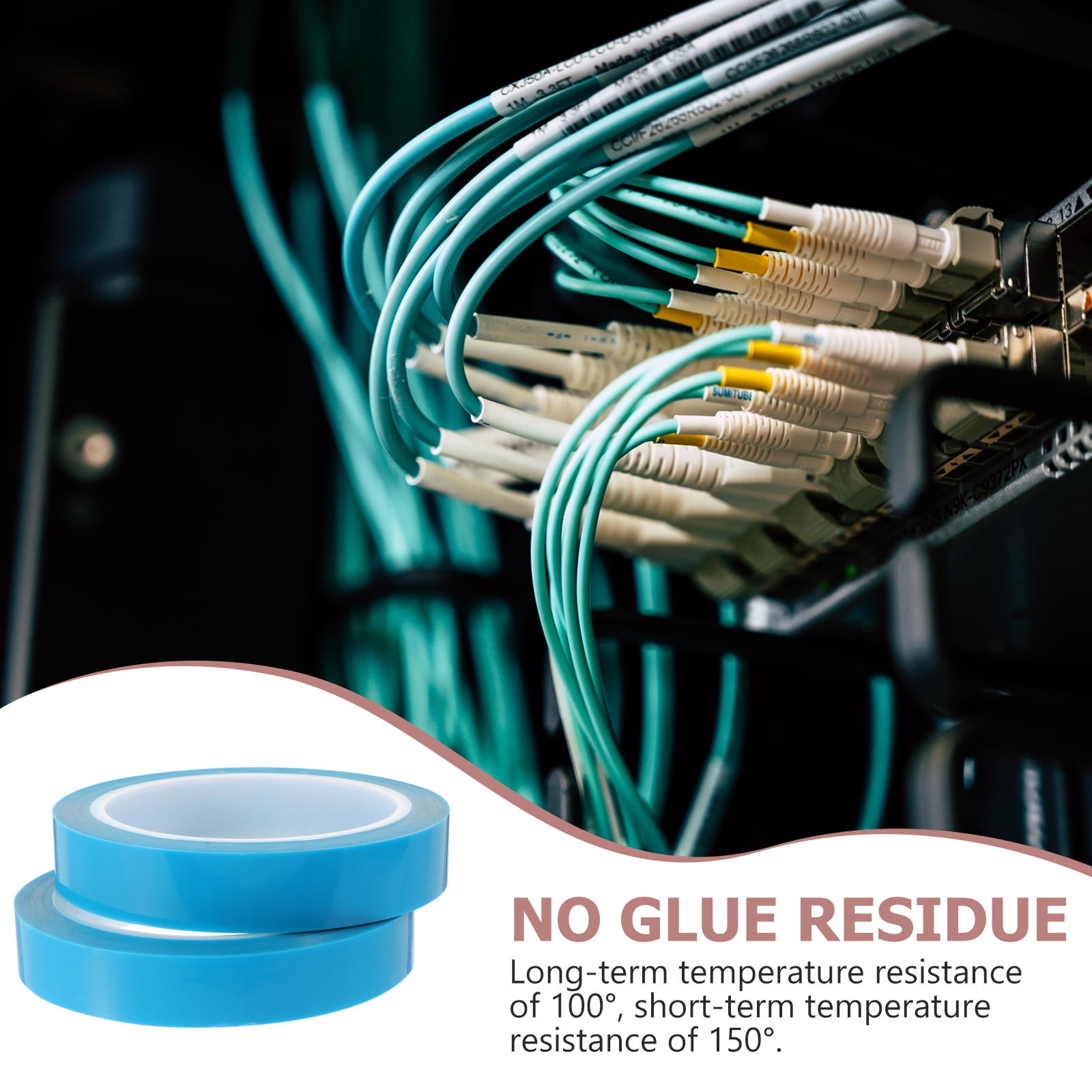 CIMAXIC Refrigerator Tape Blue Adhesive Tape for Home Use High ...