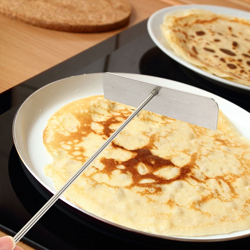 CIMAXIC Pancake Making Tool T Shape Crepe Spreader Stainless Steel 2Pcs ...