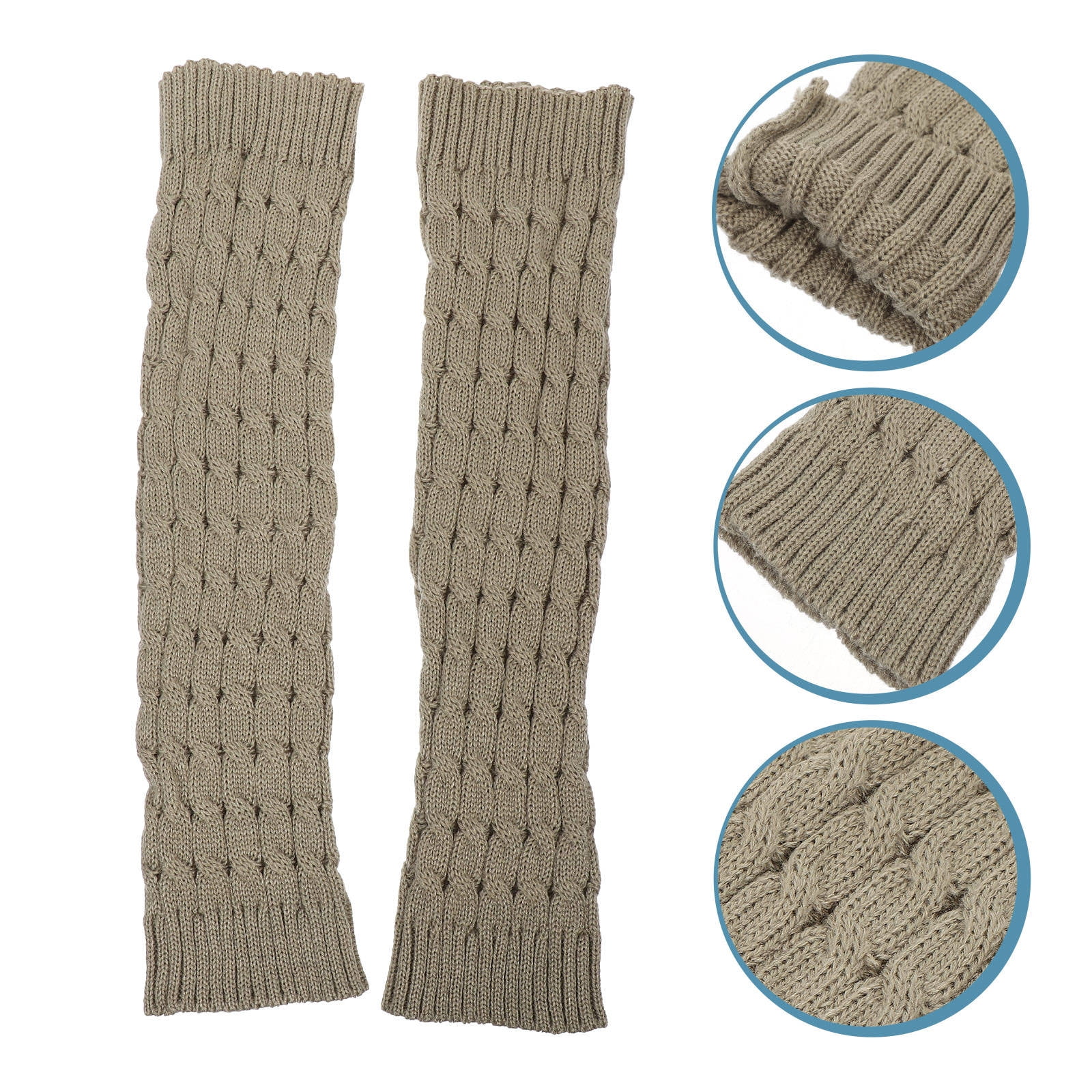 CIMAXIC 2Pcs Light Grey Acrylic Fiber Socks Keep Your Legs Warm For ...