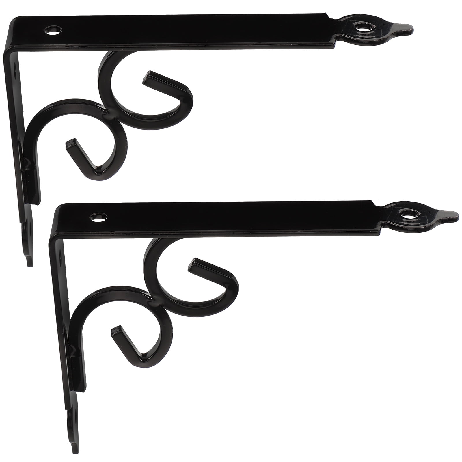 CIMAXIC 2Pcs Metal Shelf Bracket for Wall with Right Angle Design ...