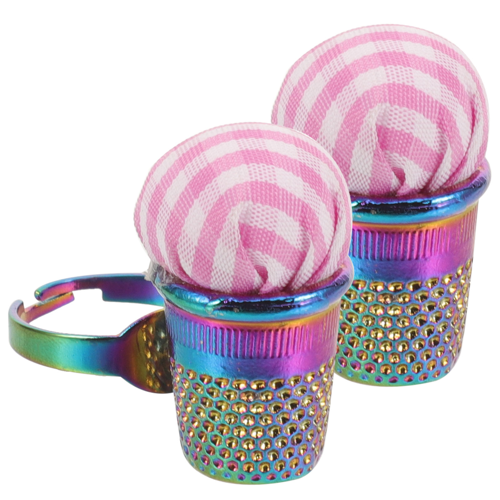 CIMAXIC Wear-Resistant Pin Cushion Safe Fixing Pin Cushion 2Set 1.5x1 ...