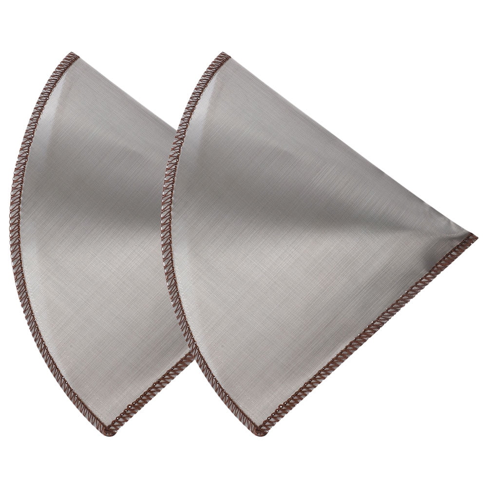 CIMAXIC 2Pcs Reusable Coffee Pot Filter 18X13.6cm 304 Stainless Steel ...