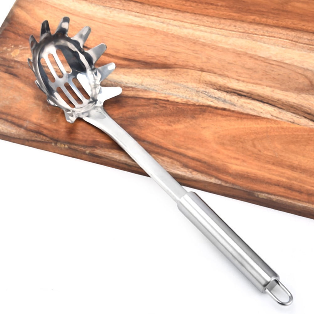 CIMAXIC 2pcs Spaghetti Server Spoon Stainless Steel Serving Pasta ...