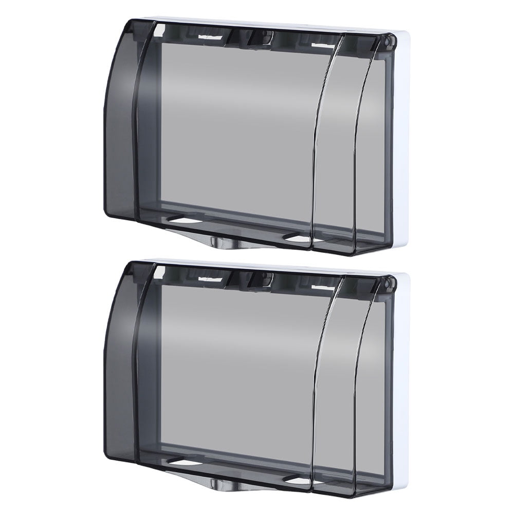 CIMAXIC 2-Pack Weatherproof Plastic Cover for 86 Type Electrical Wall ...