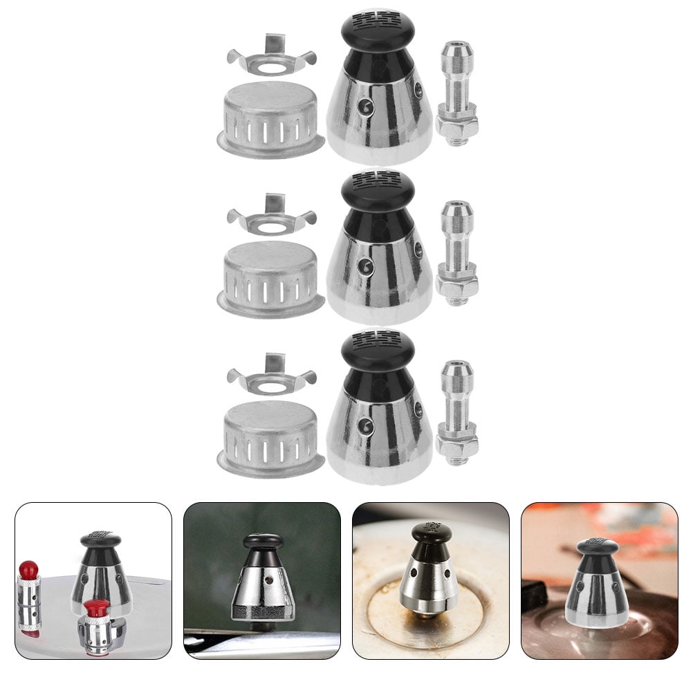 CIMAXIC Cooker Safety Relief Valves Explosion-Proof Hotel Use 3 Sets ...