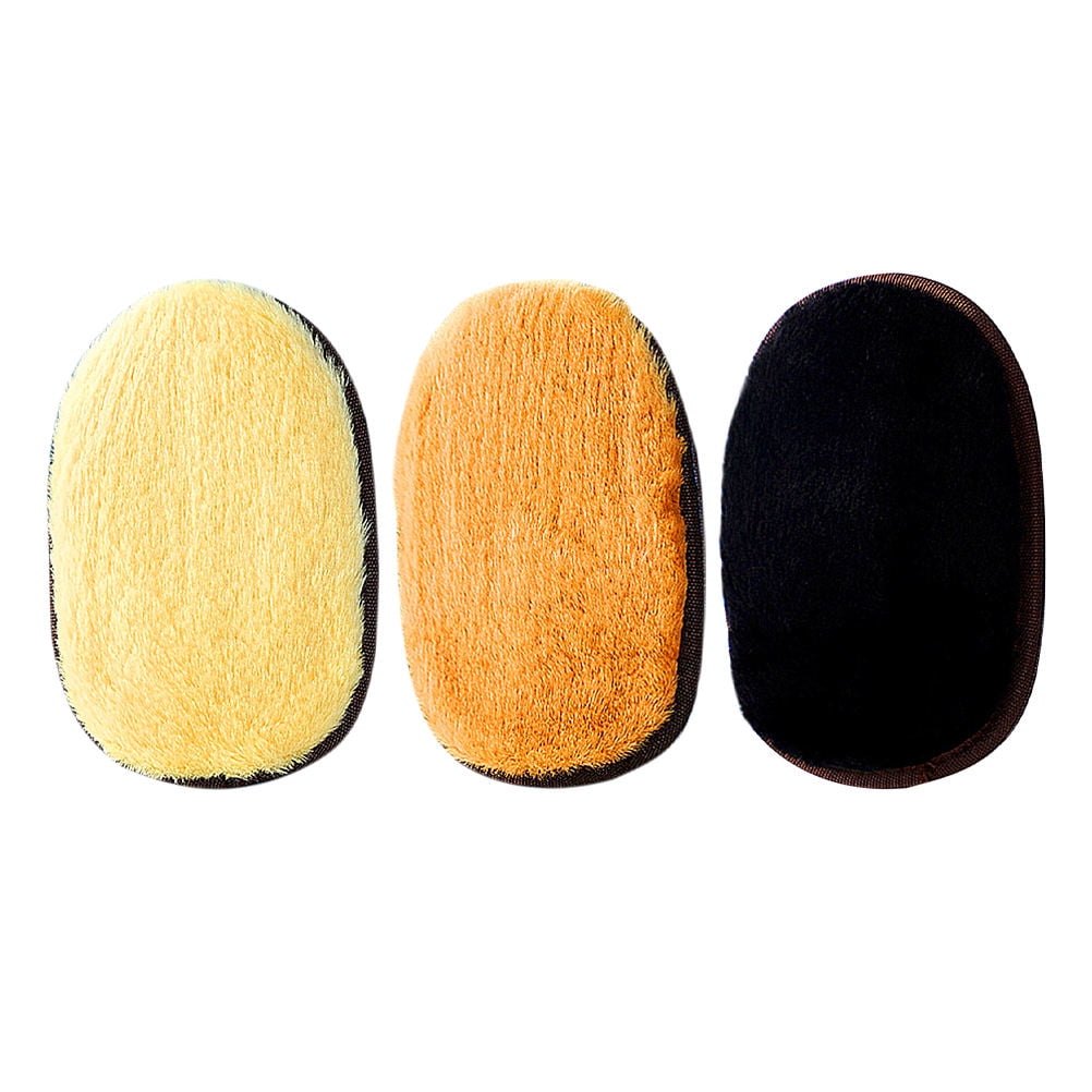 CIMAXIC Shoe Polish Kit Polishing Gloves Cream 3PCS 7.1X4.7X0.4In ...