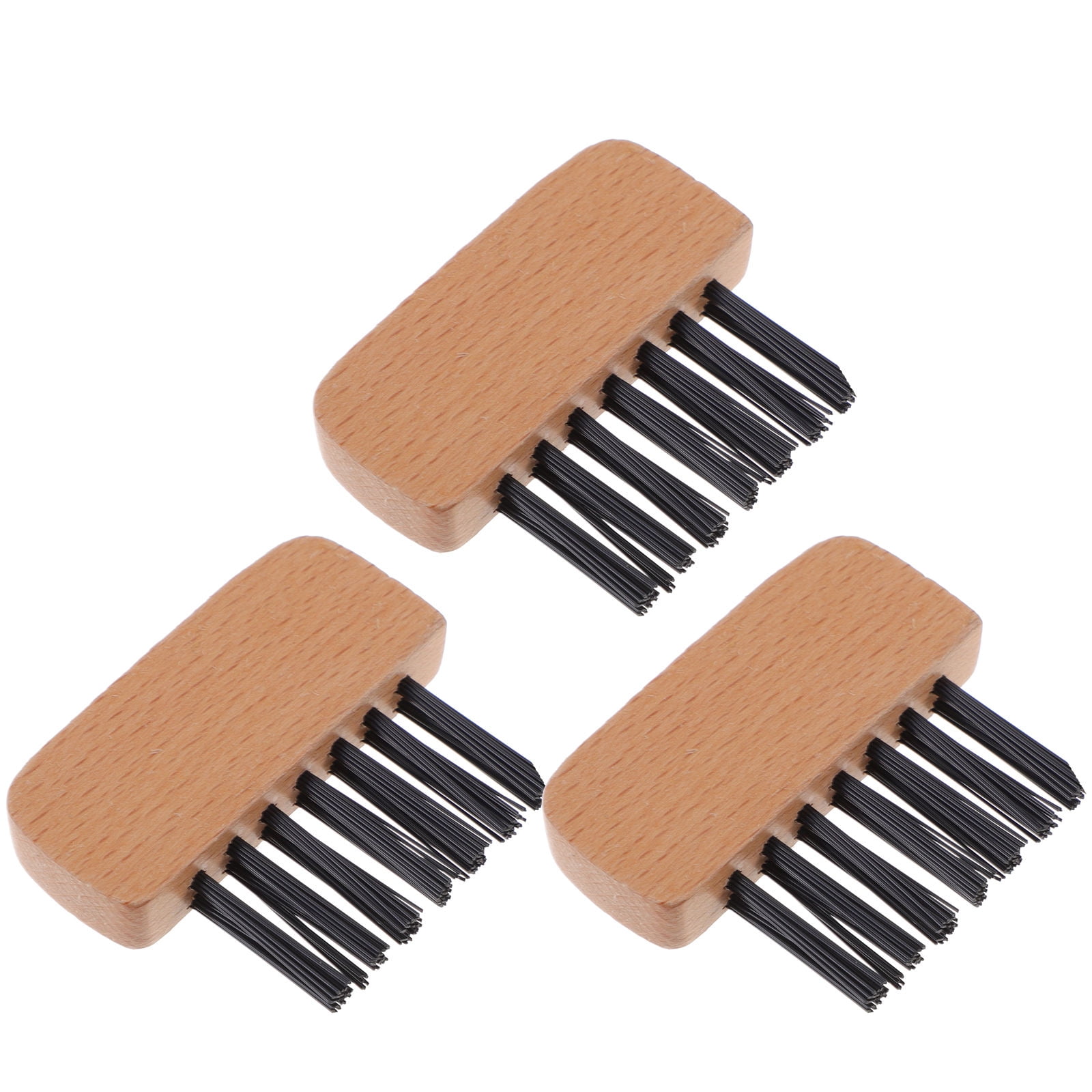 CIMAXIC Umpire Accessories Wood Handle Umpire Brush Light Brown Sports ...