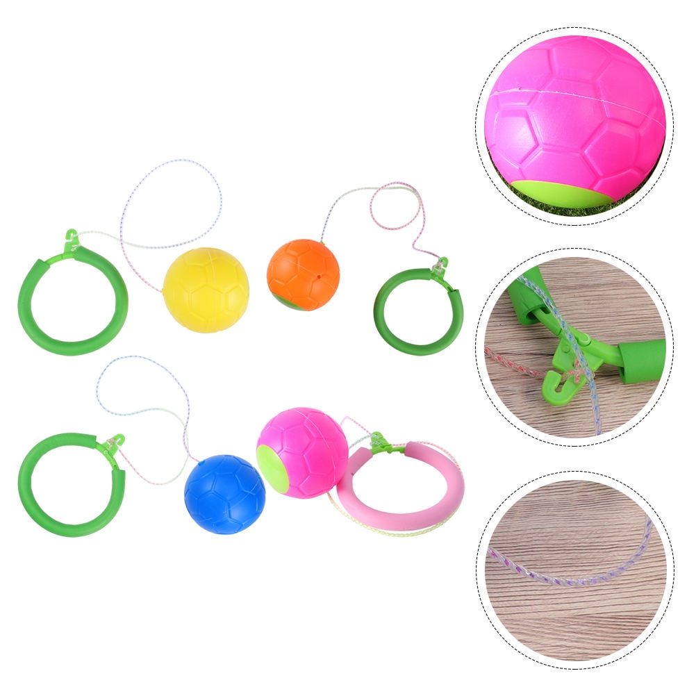 CIMAXIC 4Pcs Plastic Skipping Toy Ball For Kids Sports Toys Indoor And ...